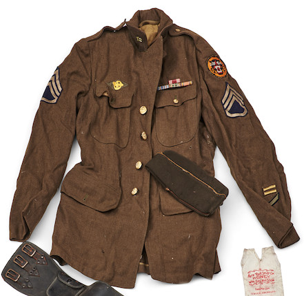 Bonhams Skinner : World War II Tank Destroyer Division Uniform Jacket ...