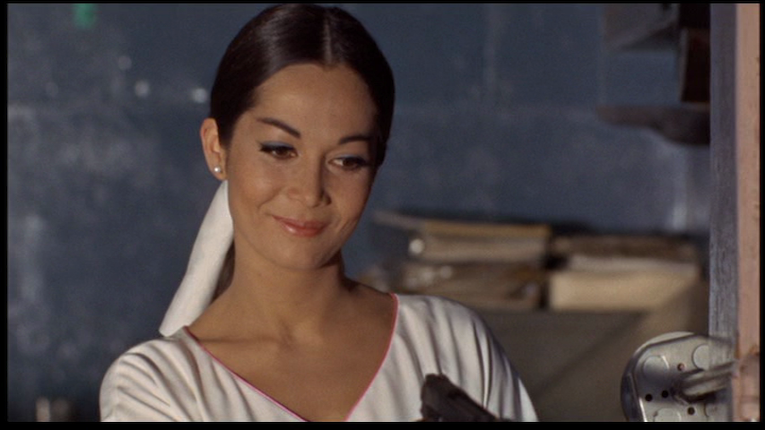 Bonhams : Nancy Kwan Wen Yu-Rang Screen Worn Dress from The Wrecking ...