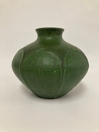 Bonhams Skinner : Eva Russell for Grueby Faience Co. Vase, Boston ...