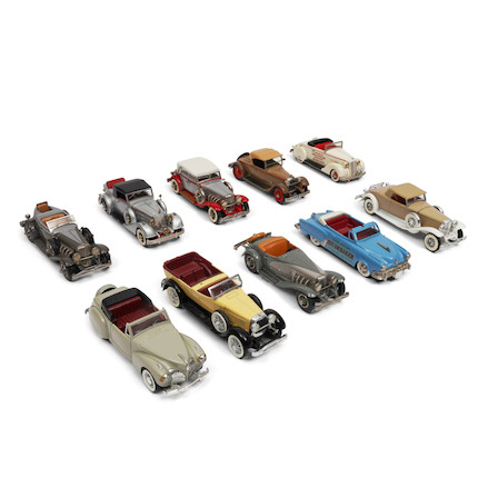 Bonhams Skinner : One Hundred Models of Mid-Century Cars mostly England ...