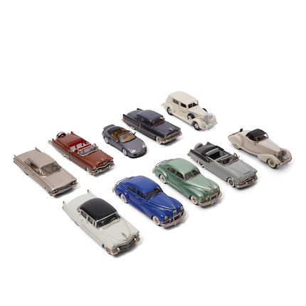 Bonhams Skinner : One Hundred Models of Mid-Century Cars mostly England ...