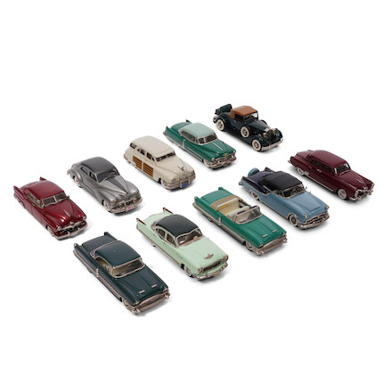 Bonhams Skinner : One Hundred Models of Mid-Century Cars mostly England ...