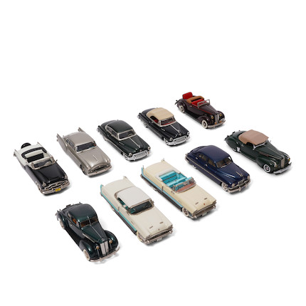 Bonhams Skinner : One Hundred Models of Mid-Century Cars mostly England ...