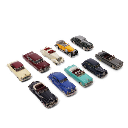 Bonhams Skinner : One Hundred Models of Mid-Century Cars mostly England ...