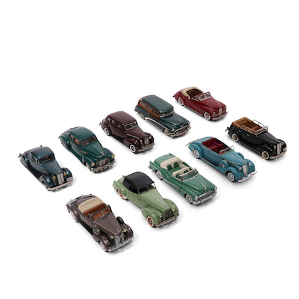 Bonhams Skinner : One Hundred Models of Mid-Century Cars mostly England ...