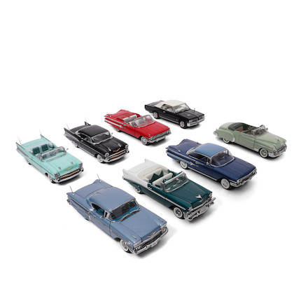 Bonhams Skinner : Forty Four Models of Mid-Century Cars Mostly Danbury ...