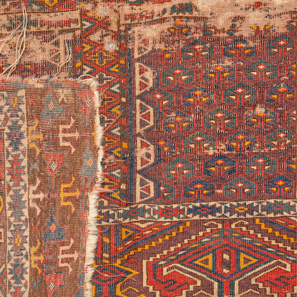 Bonhams Skinner : Turkoman Ensi Turkestan 4 ft. 5 in. x 5 ft.