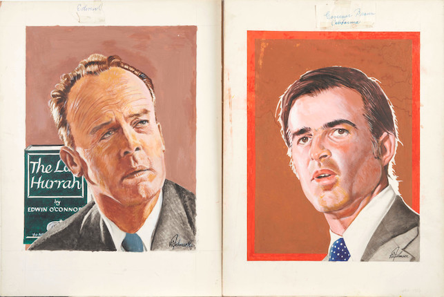 Bonhams Skinner : Vic Johnson (American), 20th century Set of four ...