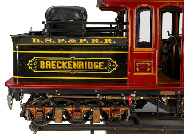 Bonhams Skinner : Exceptional Mason Bogie 15 Breckenridge Live-steam ...