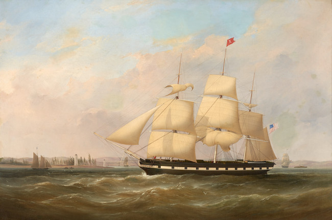 Bonhams Skinner Anglo American School 19th20th Century Clipper Ship