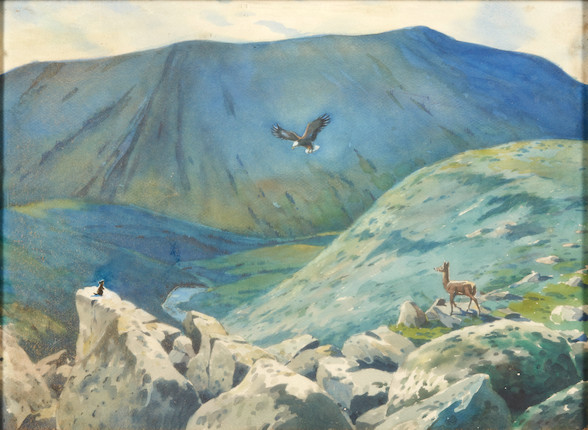 Bonhams Skinner : MAURICE DAY (AMERICAN, 1892-1983) TWO WATERCOLOR ...