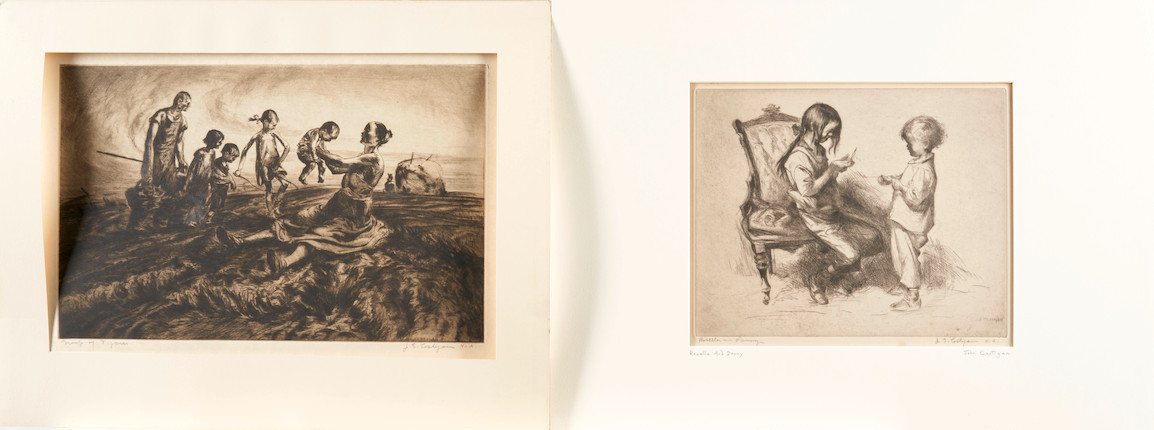Bonhams Skinner : John Edward Costigan (1888-1972); Four Etchings;