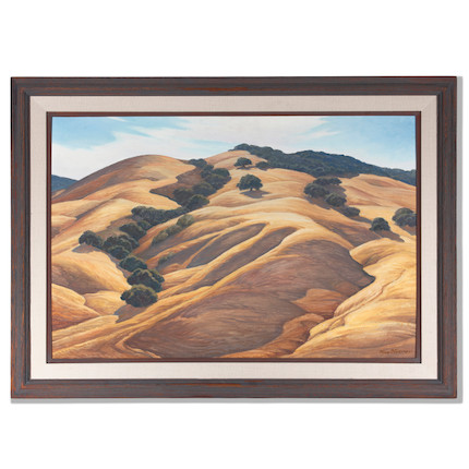 Bonhams : Ray Stanford Strong (1905-2006) Golden Valley 24 x 36 in ...