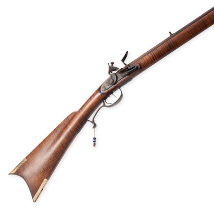 Bonhams Skinner : Reproduction Flintlock Rifle,