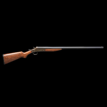 Bonhams Skinner : Stevens Single-shot 12 Gauge Shotgun, Curio or Relic ...