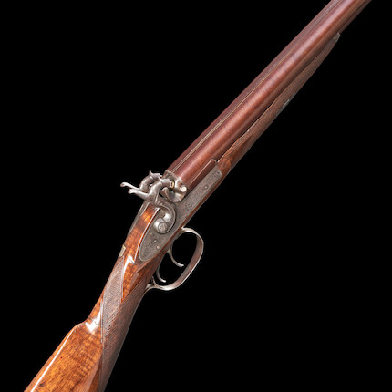 Bonhams Skinner : W.W. Greener 12 Gauge Double-barrel Percussion Shotgun,