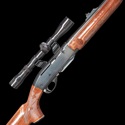 Bonhams Skinner : Remington Model 7400 Semi-automatic Rifle with Scope ...