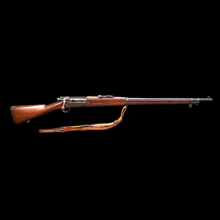Bonhams Skinner : Springfield Model 1896 Krag-Jorgensen Bolt-action Rifle,