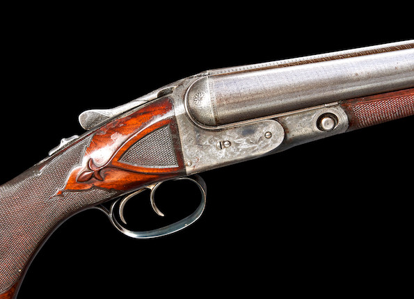 Bonhams Skinner : Fine Parker Brothers Grade 5 Double-barrel 12 Gauge ...