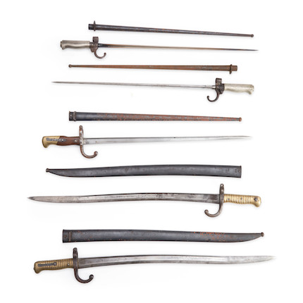 Bonhams Skinner : Five French Military Bayonets.