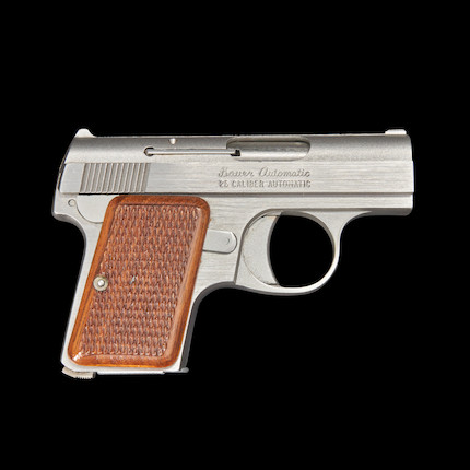 Bonhams Skinner : Bauer Model 25SSW Semi-automatic Pistol with Original ...