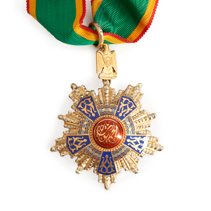 Bonhams Skinner : Egyptian Order of the Republic, 5th Class Medal,