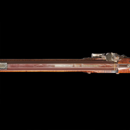 Bonhams Skinner : Don King Custom Flintlock Kentucky/Pennsylvania Long ...