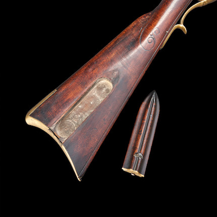 Bonhams Skinner : Rare Relief Carved J.P. Beck Signed Pennsylvania Long ...