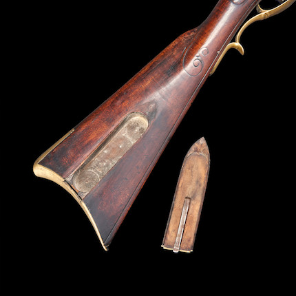 Bonhams Skinner : Rare Relief Carved J.P. Beck Signed Pennsylvania Long ...