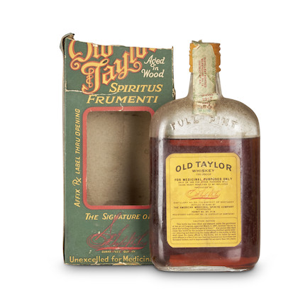 Bonhams Skinner : Old Taylor 1917 (1 pint bottle)