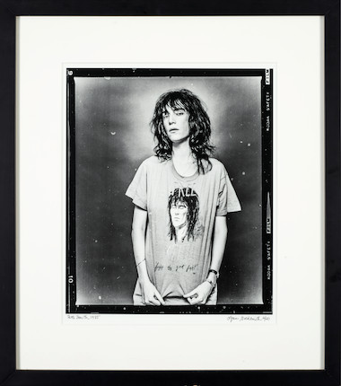 Bonhams : Lynn Goldsmith (born 1948); Patti Smith;