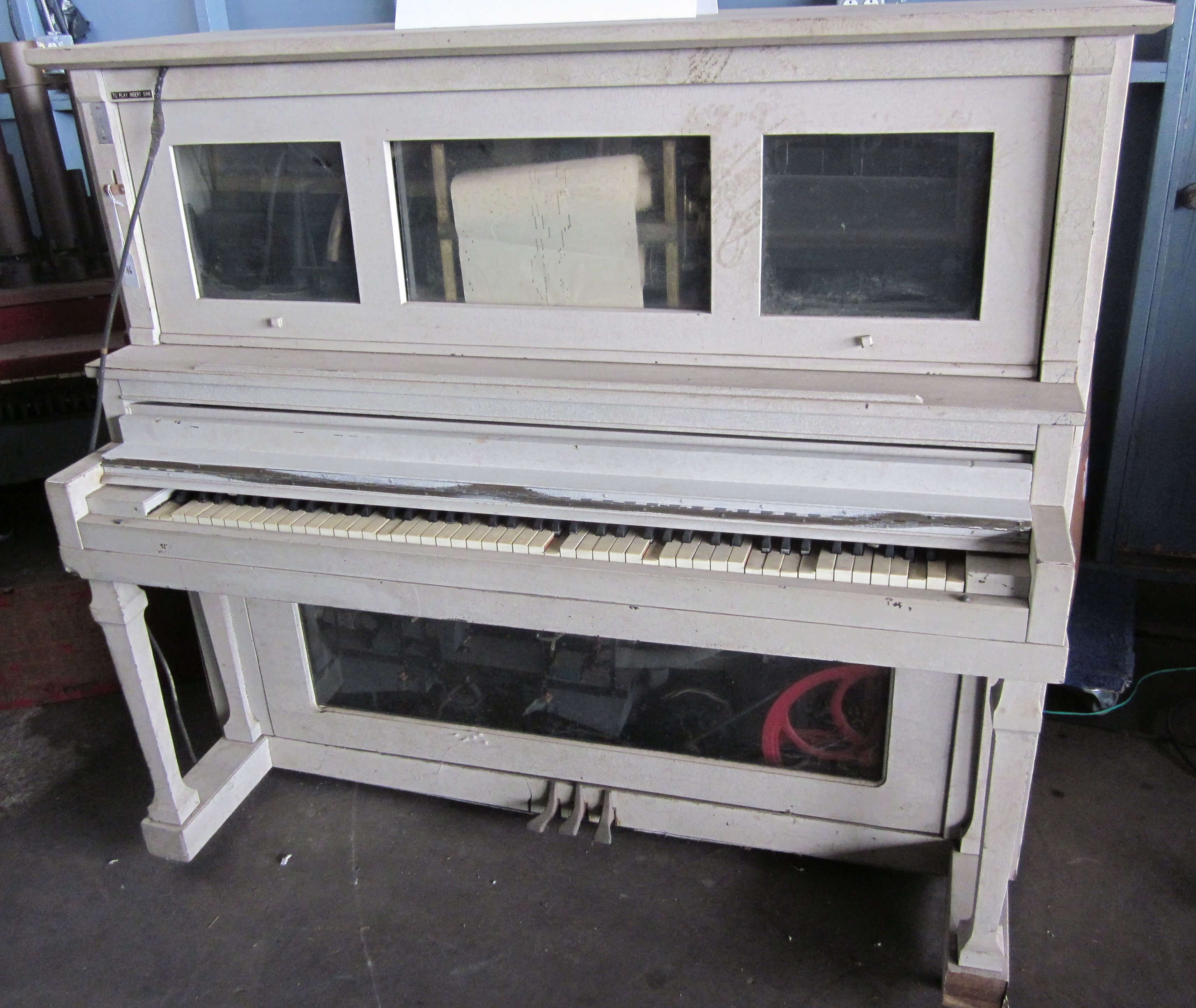 Bonhams Cars : A player piano,