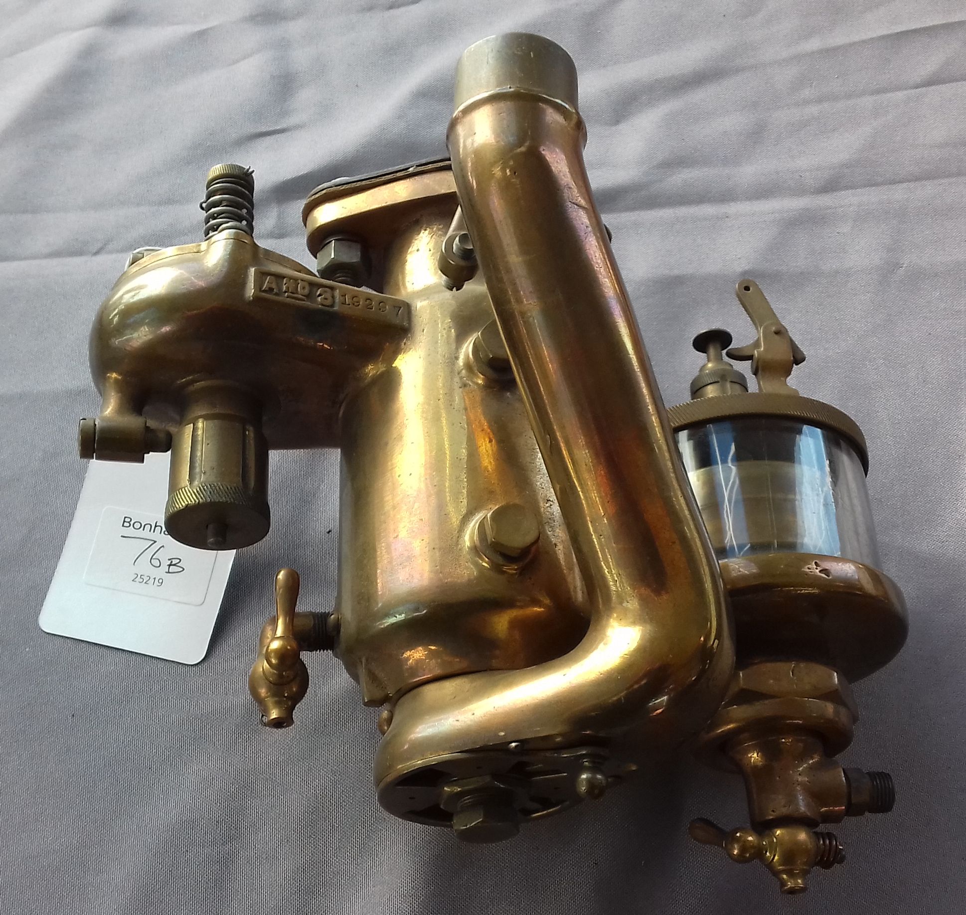 Bonhams Cars : A STROMBERG MODEL No3 CARBURETOR,