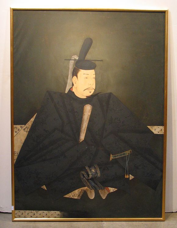 Bonhams : Anonymous: a pair of shogun portraits 20th Century