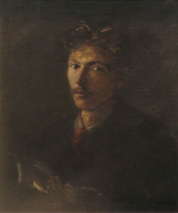 Bonhams : Alfred Robert Hayward British, 1875-1971 Self-portrait 24 x 20in