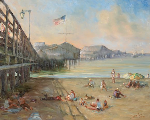 Bonhams : Joseph R. Areno (b. 1950) Indian Summer 24 1/4 x 30in