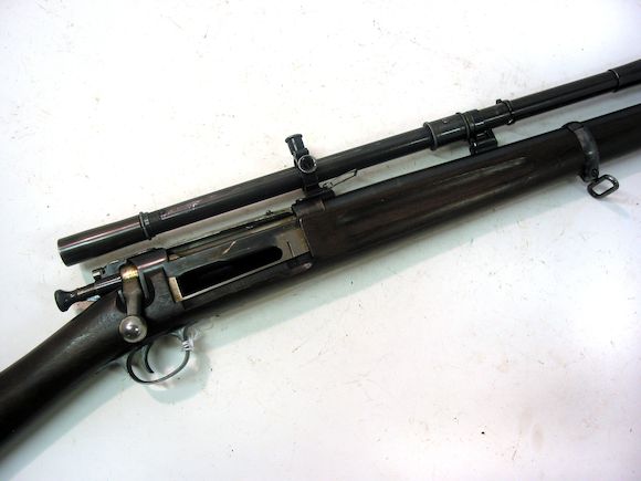 Bonhams : *A sporterized Model 1898 Krag bolt action rifle