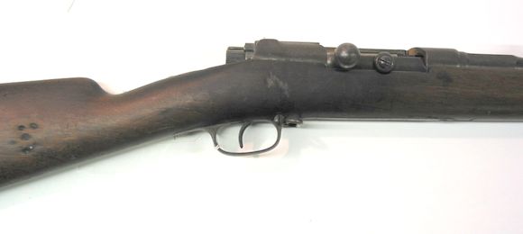 Bonhams : An Ottoman Mauser Model 1887 bolt action rifle