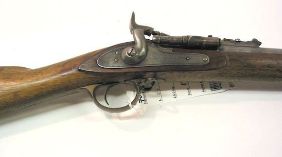 Bonhams : A Nepalese Snider action breechloading military rifle
