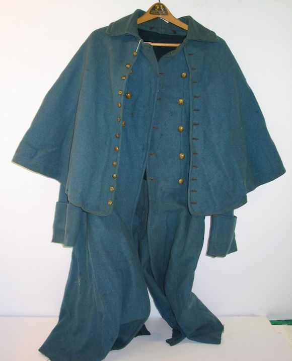 Bonhams : A Civil War era cavalry overcoat