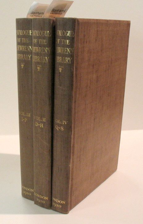 Bonhams : WRENN LIBRARY, JOHN HENRY.