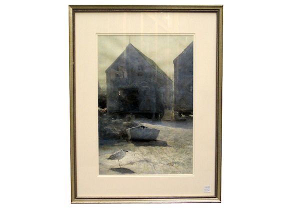 Bonhams : Paul Meunier (Canadian 20th century) Study for 'Beach Comber ...