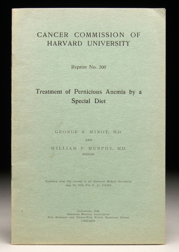 Bonhams : MINOT, GEORGE RICHARDS & MURPHY, WILLIAM PARRY.