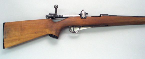 Bonhams : A 7.92mm sporterized Mauser kar98 bolt action rifle