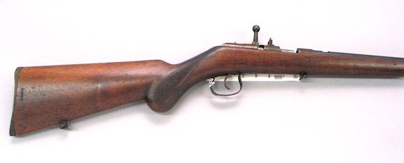 Bonhams : A German single shot bolt action sporting rifle