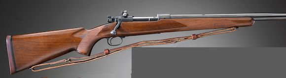 Bonhams : A .375 Magnum Winchester per-war Model 70 bolt action ...
