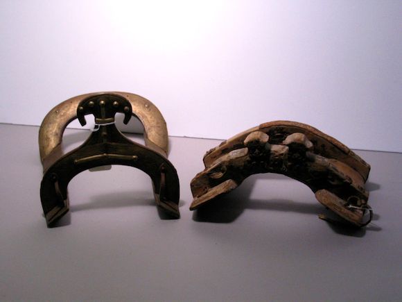 Bonhams : A lot of two eastern saddles
