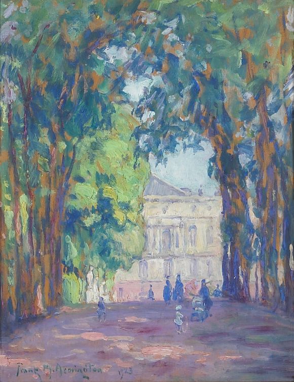 Bonhams : Frank Milton Armington (1876-1941) Le Parc à Versailles, 1923 ...