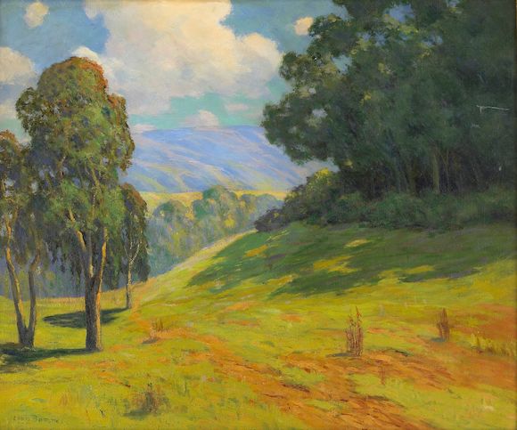 Bonhams : Leon Bonnet (1868-1936) A Bonita Hillside, 1932 25 x 30in