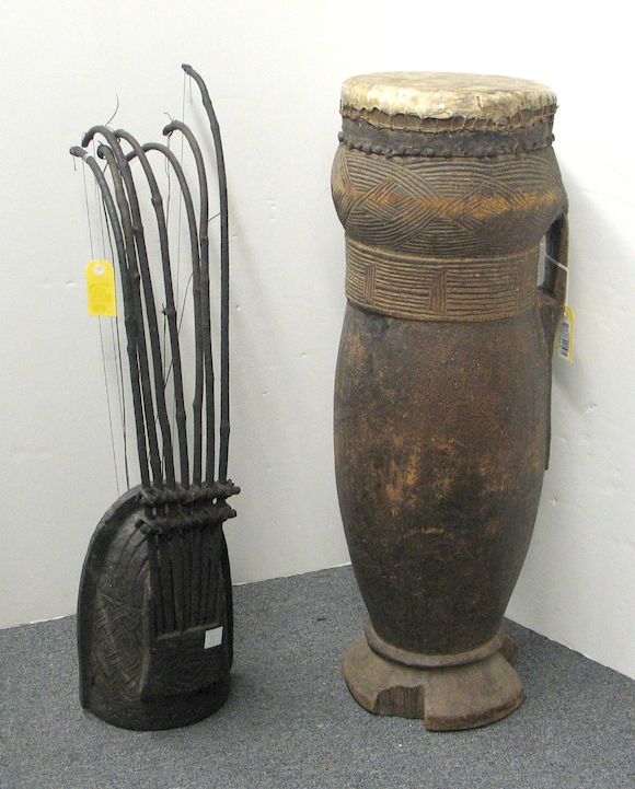 Bonhams : Two Congo musical instruments